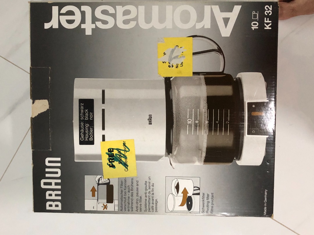 Braun Coffee Maker, TV & Home Appliances, Kitchen Appliances, Coffee ...