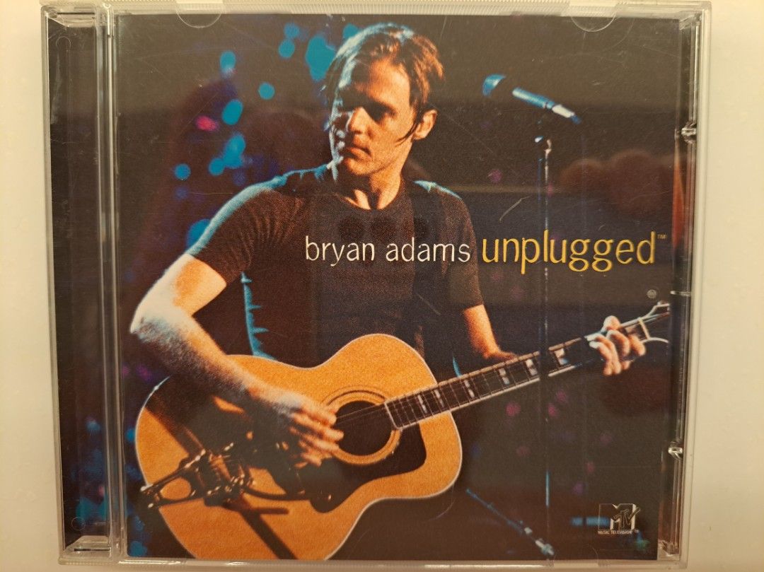 BRYAN ADAMS - UNPLUGGED. Live album. 1997 badman Ltd/ A&M Records. Made in the UK by Universal ...
