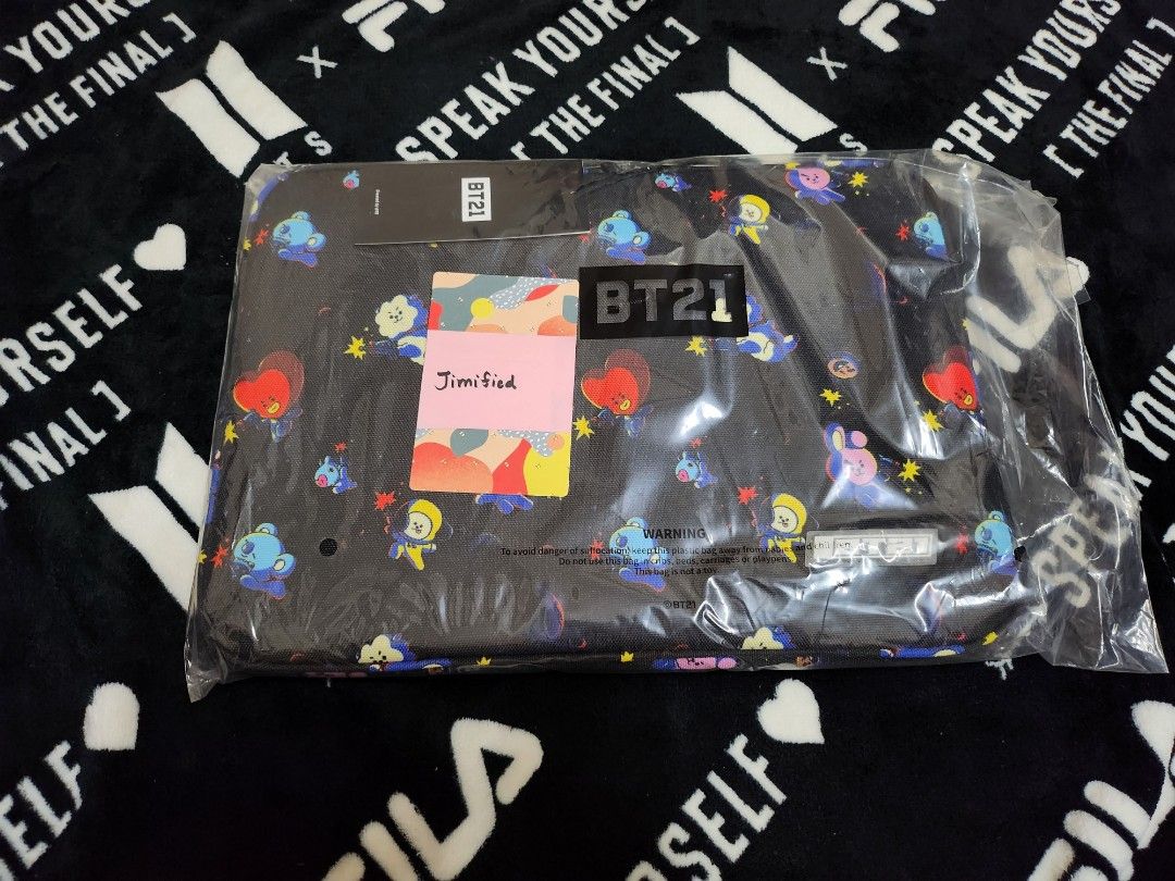 BT21 laptop sleeve 13", Hobbies & Toys, Memorabilia & Collectibles, K ...