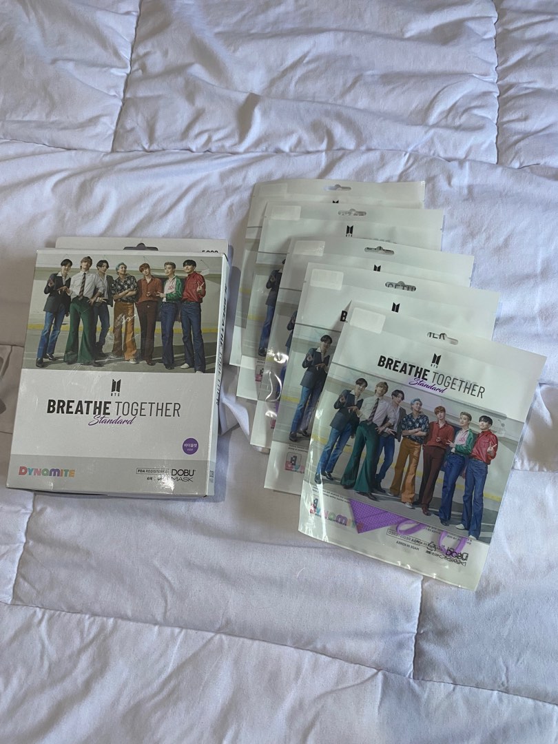 BTS mask Original Korea, K-Wave di Carousell
