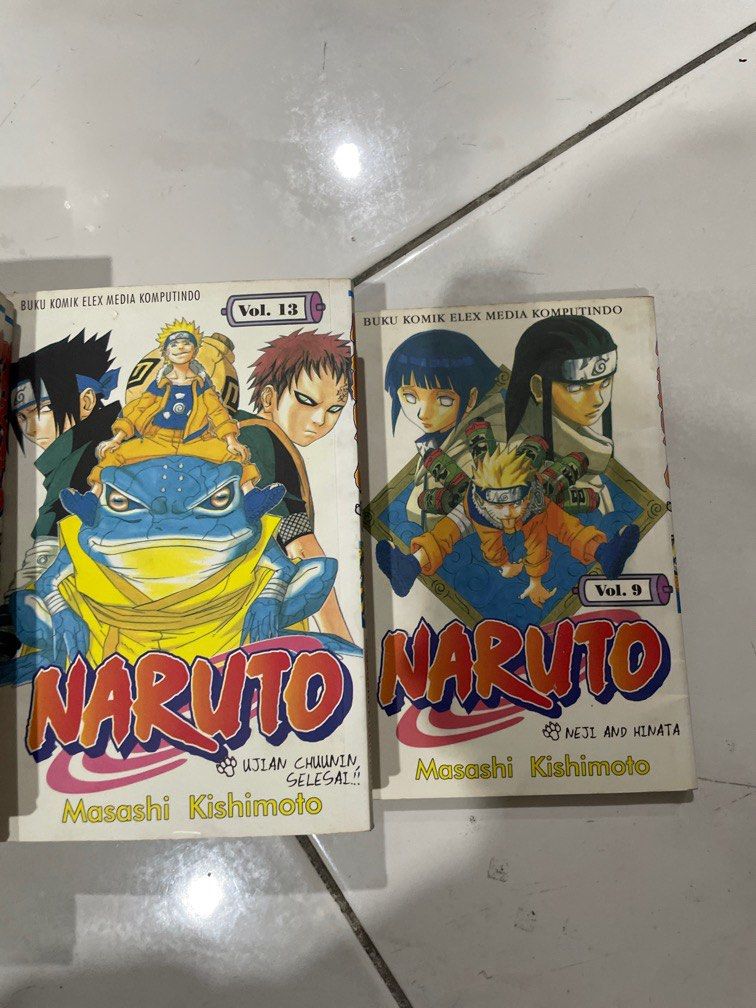 Buku komik naruto, Buku & Alat Tulis, Komik dan Manga di Carousell