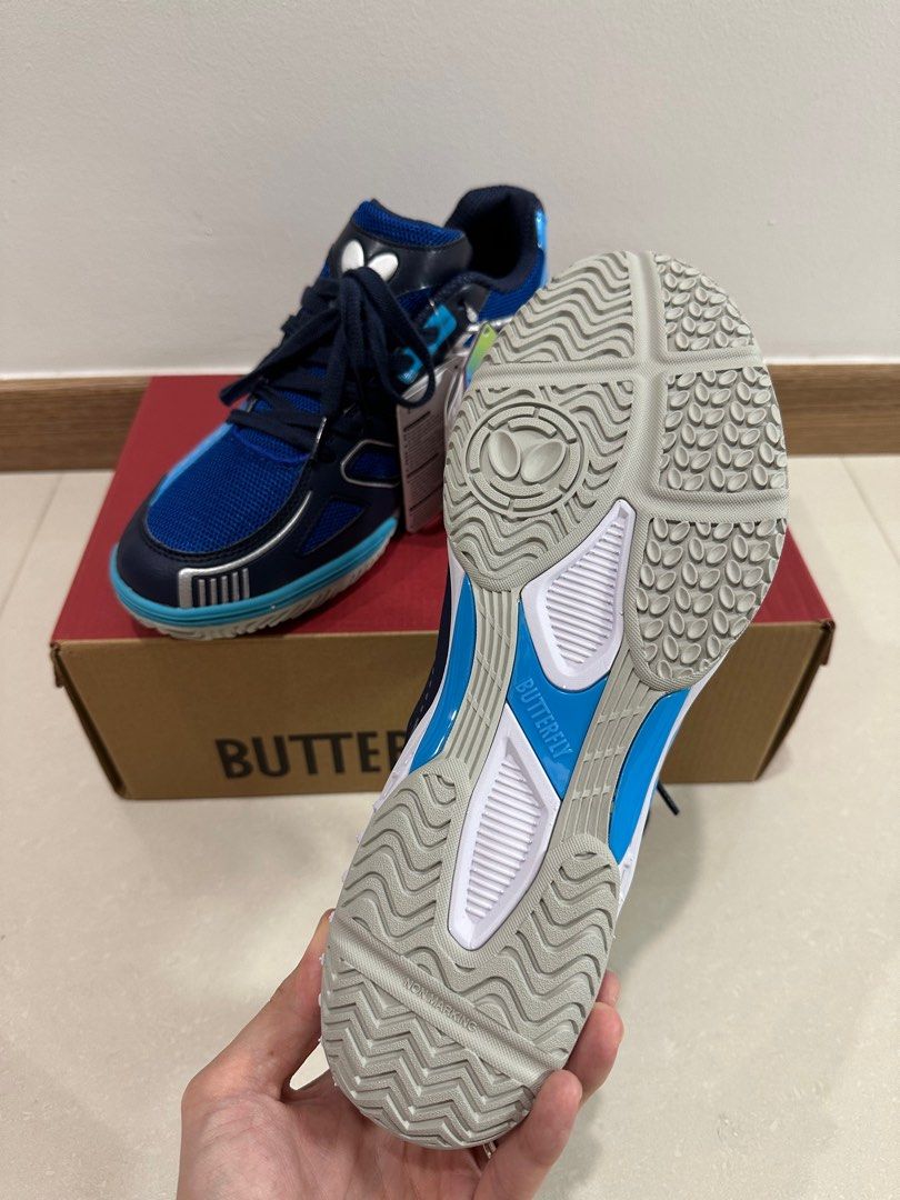 Butterfly Lezoline Mach Table Tennis shoes, Sports Equipment, Sports ...