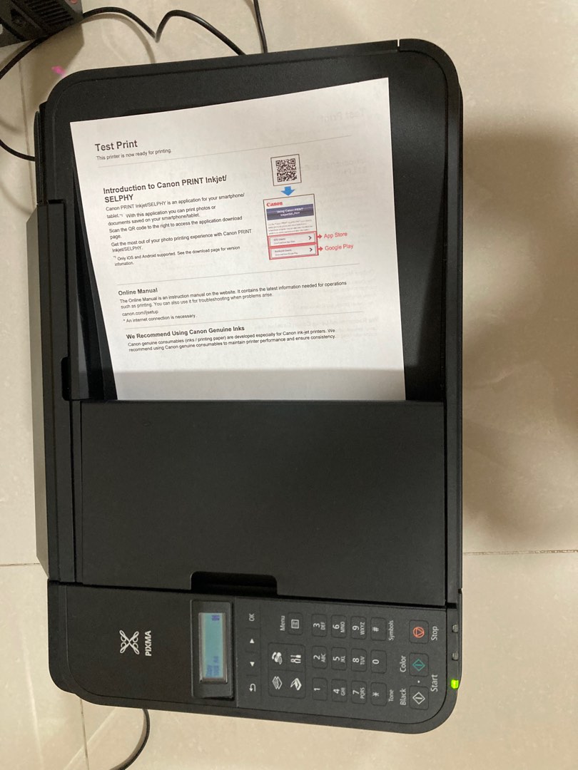 Canon G4010 ink tank printer, Computers & Tech, Printers, Scanners ...