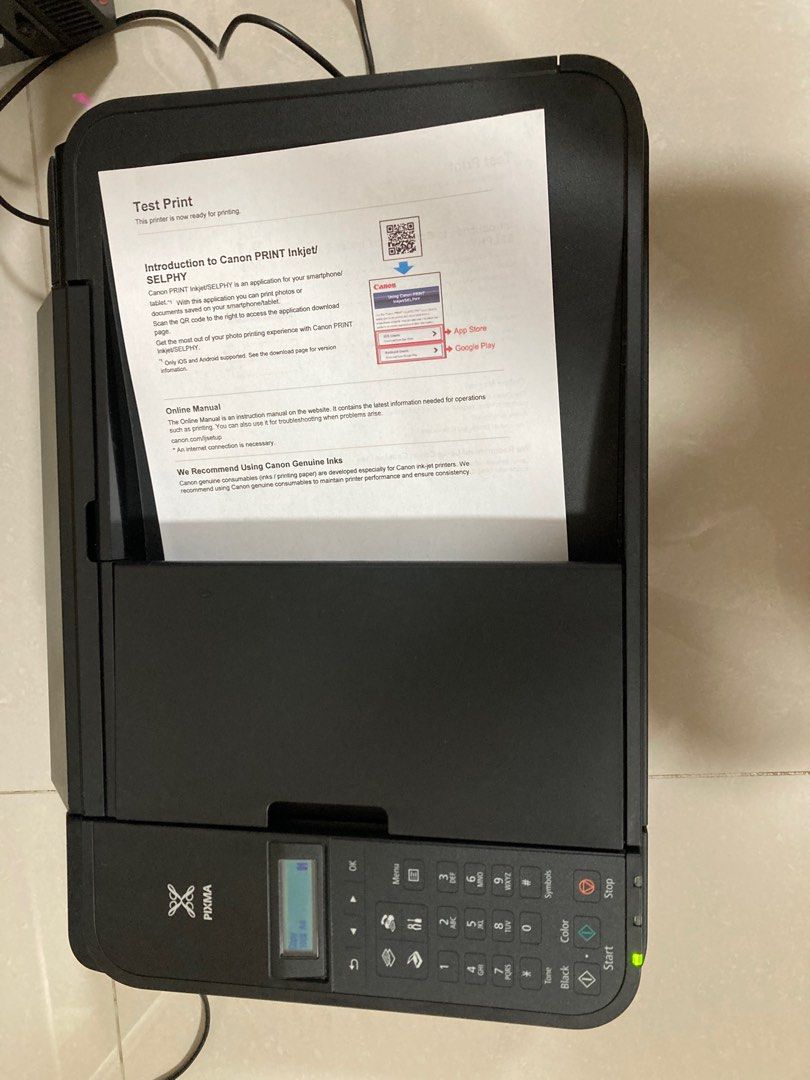 Canon G4010 ink tank printer, Computers & Tech, Printers, Scanners ...