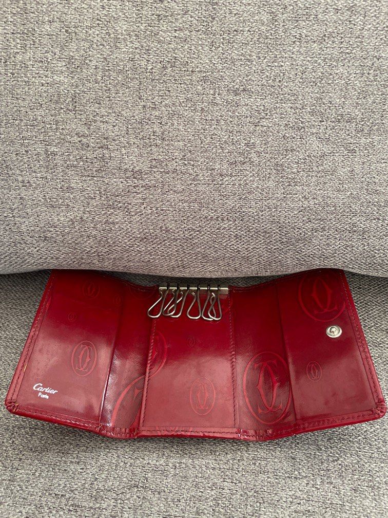 Cartier key holder, Luxury, Bags & Wallets on Carousell