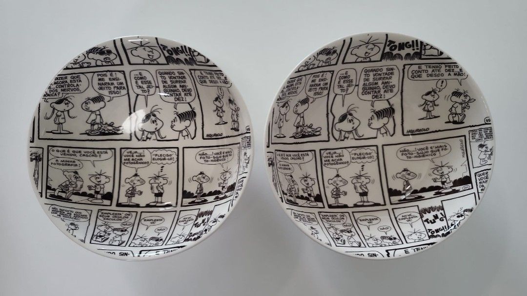 Cartoon comic designed Porcelain bowls, Furniture & Home Living ...