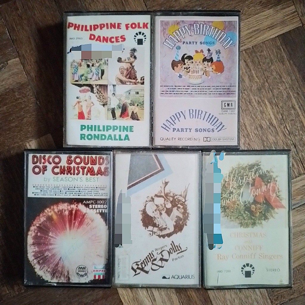 Cassette Tapes: Philippine Folk Dances Philippine Rondalla, Happy ...