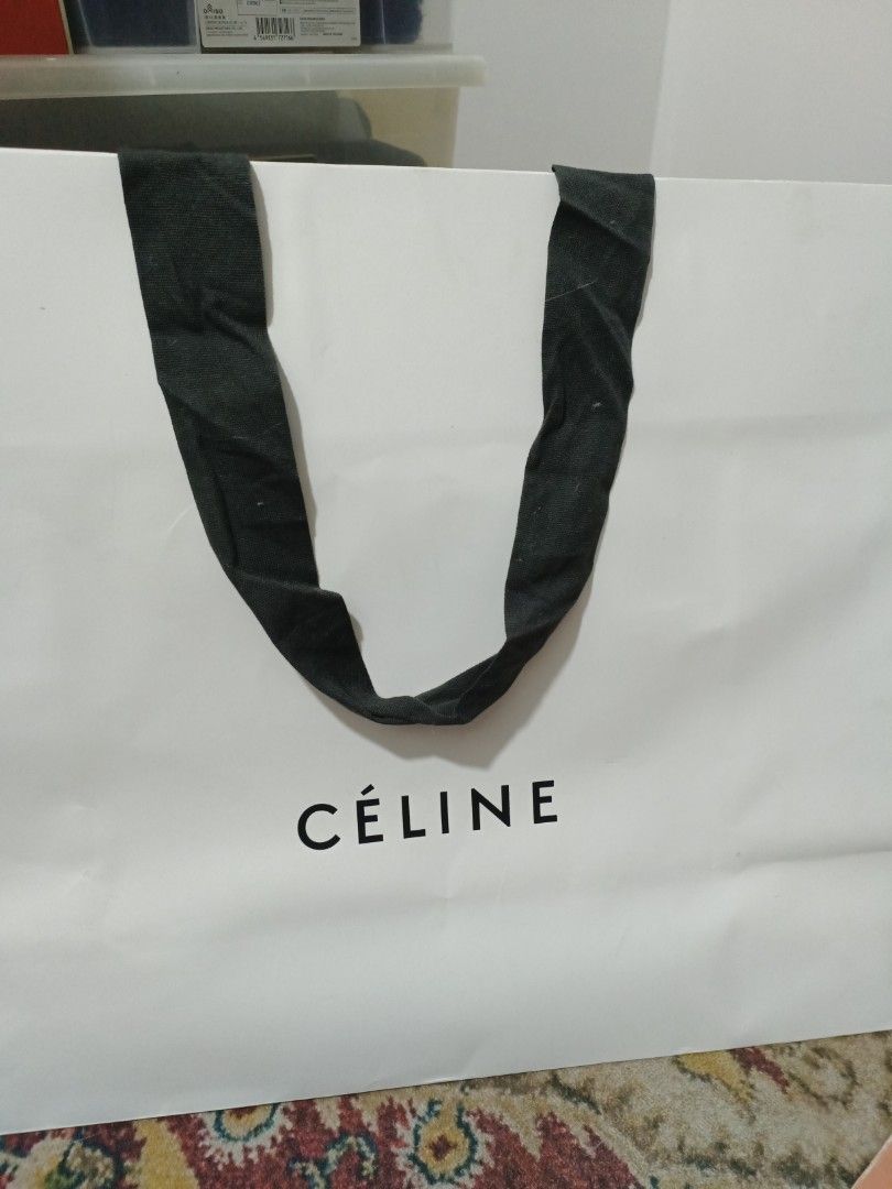 celine authentic l paper bag, Luxury, Accessories on Carousell