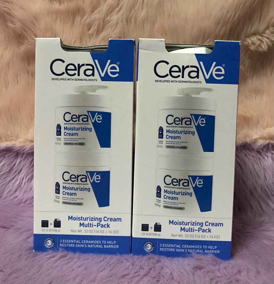 Cerave Cream Pair, Beauty & Personal Care, Bath & Body, Body Care on Carousell
