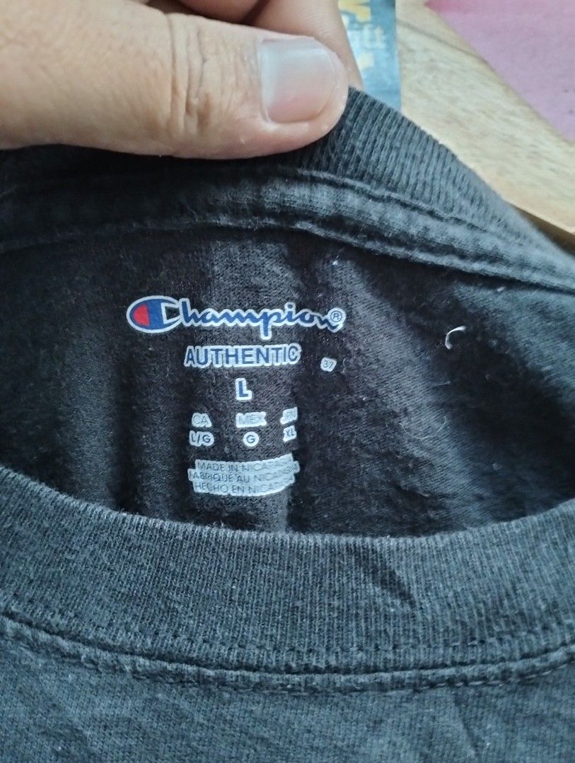 Champion, Men's Fashion, Tops & Sets, Tshirts & Polo Shirts on Carousell