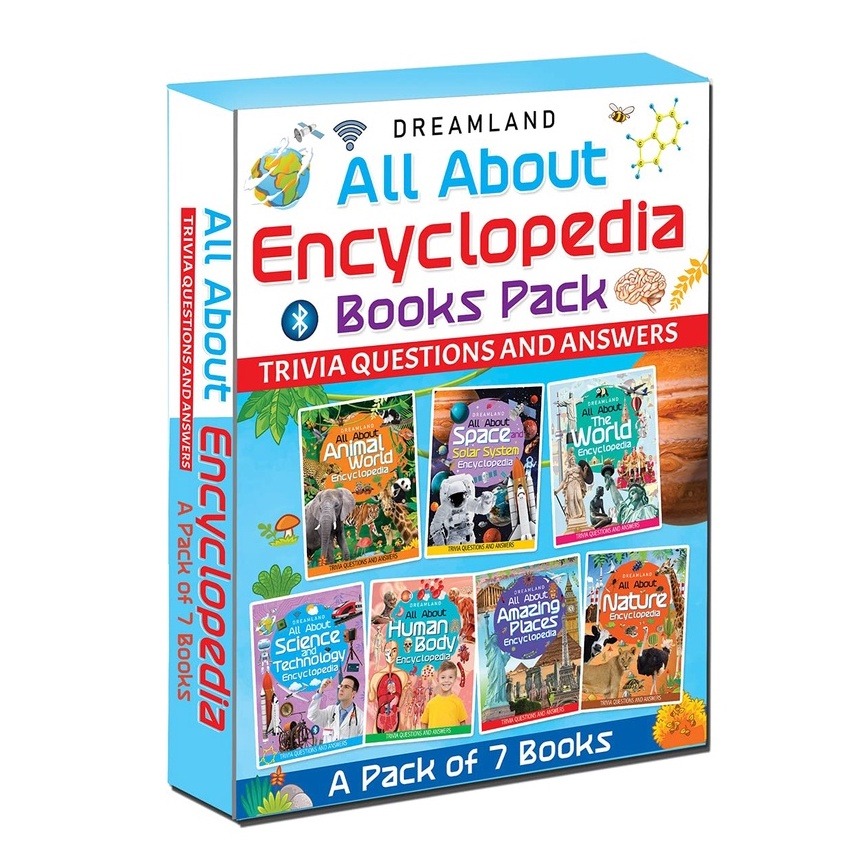 Children Encyclopedia Books Pack for Age 5 - 15 Years- All About Trivia ...