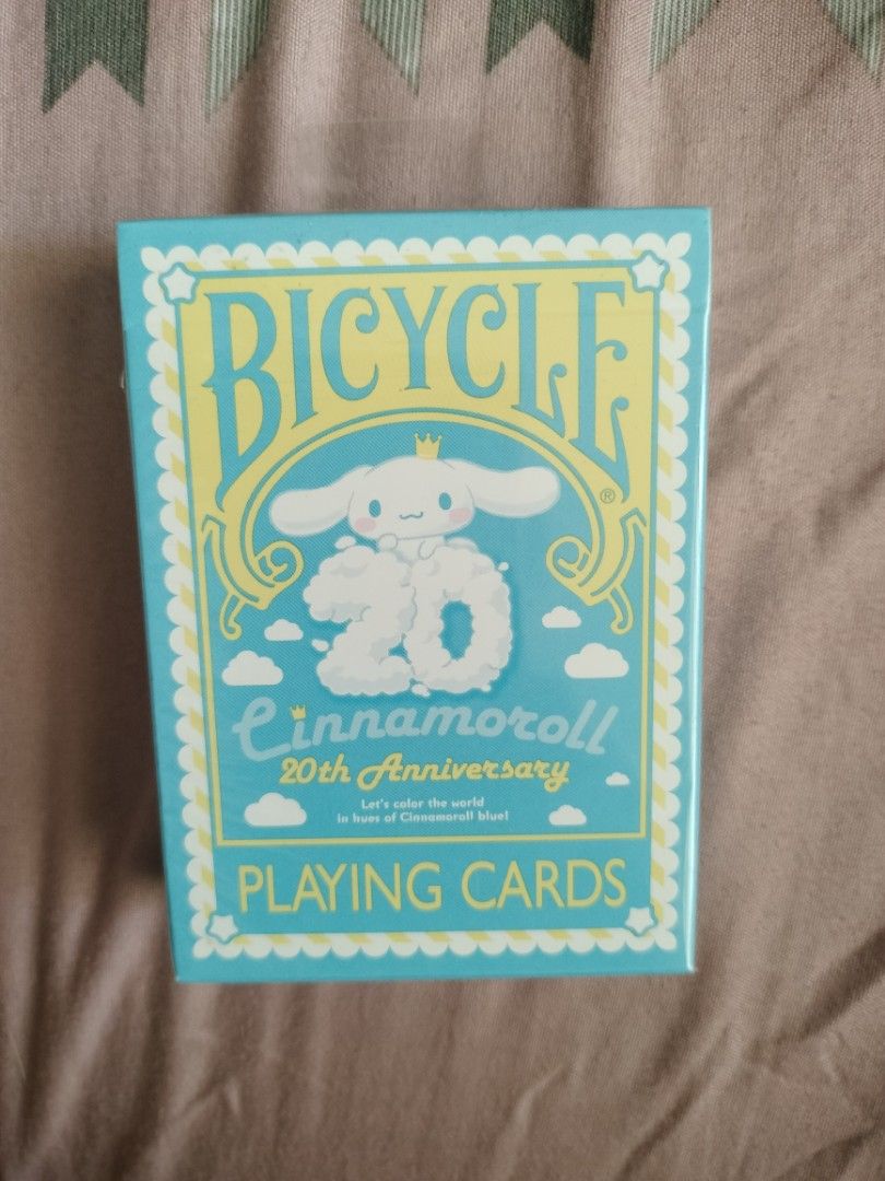 Cinnamon roll playing cards, Hobbies & Toys, Toys & Games on Carousell