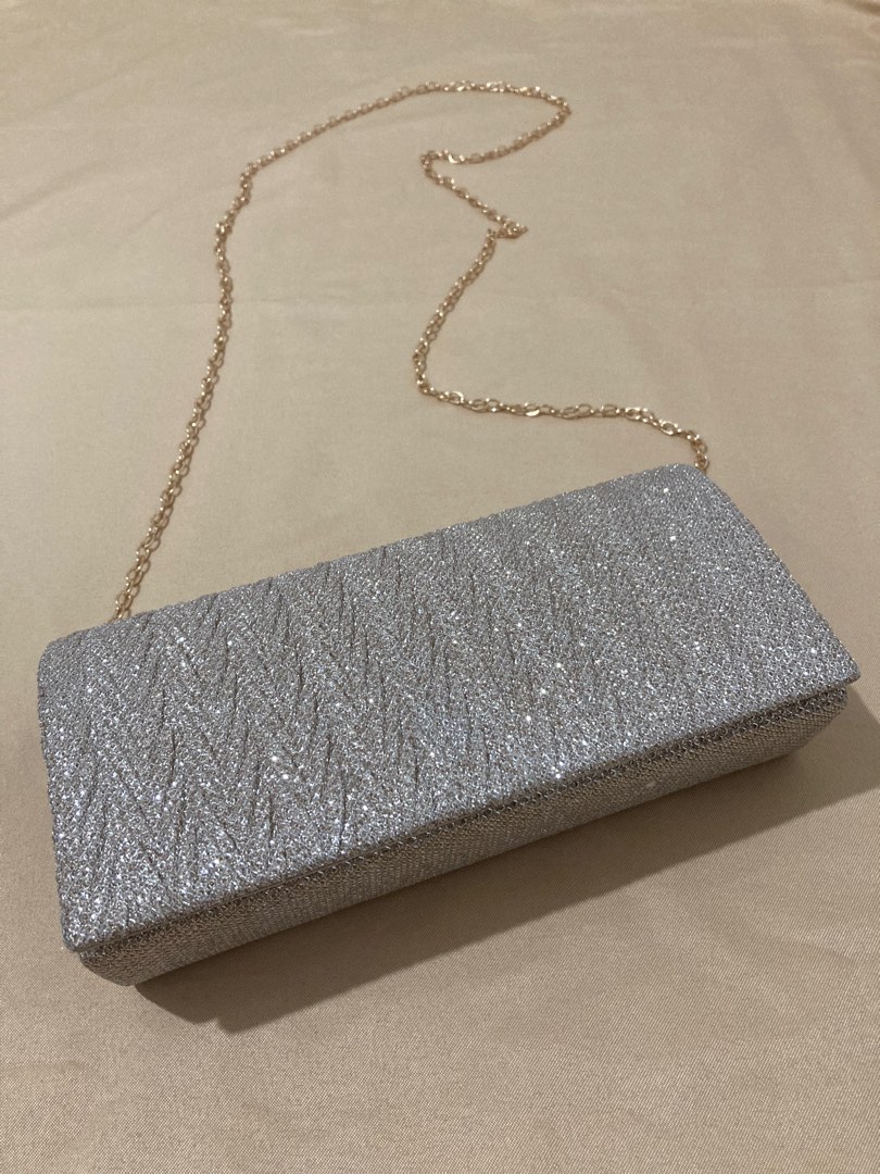 Formal Clutch Bag for Women / Party Bag (Champagne Gold), Women's ...