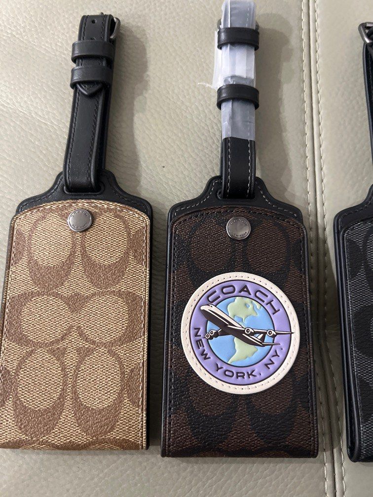 Coach Luggage Tag, Luxury, Accessories on Carousell