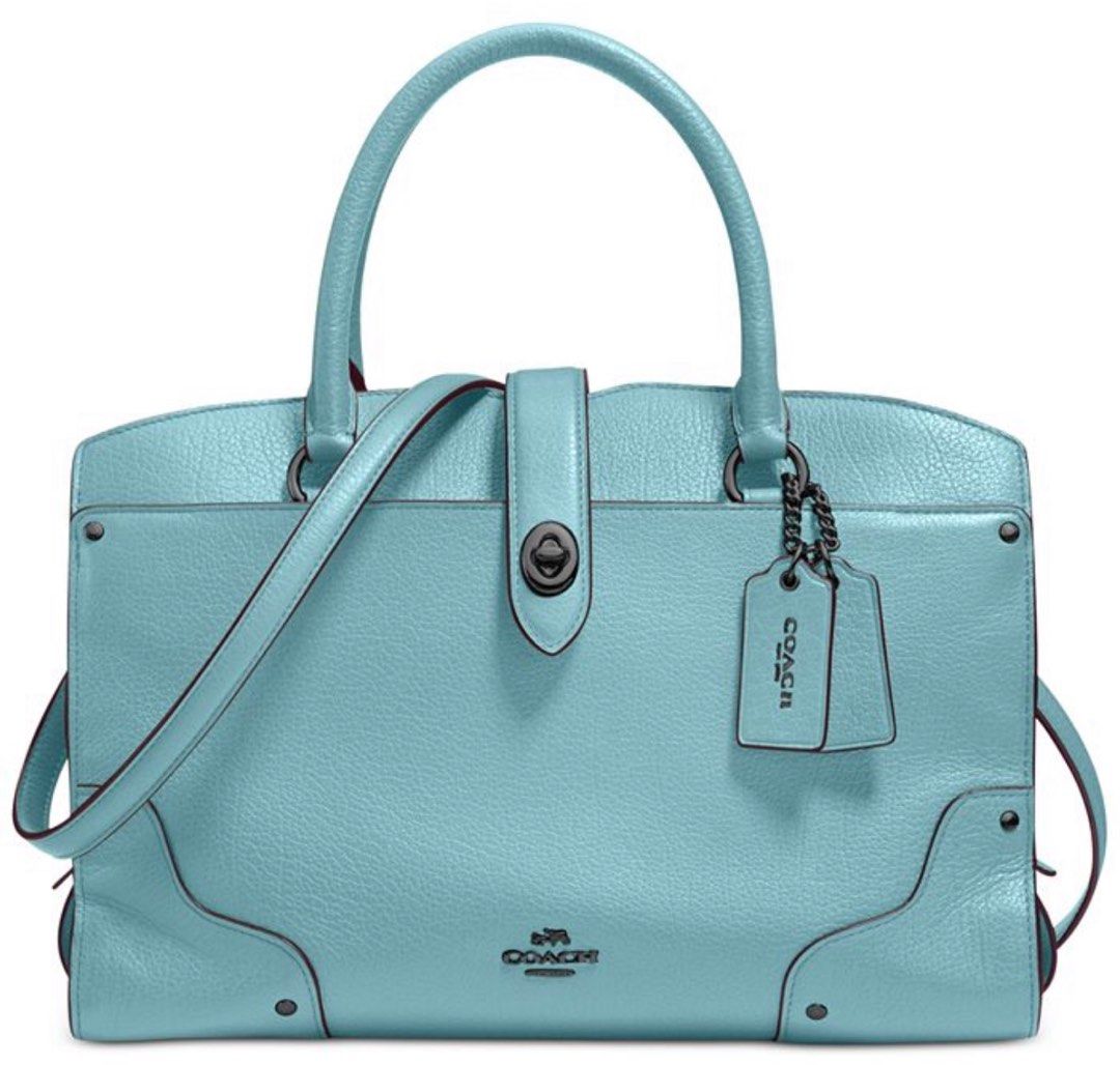 COACH Mercer Satchel 30 in Grain Leather, Luxury, Bags & Wallets on ...