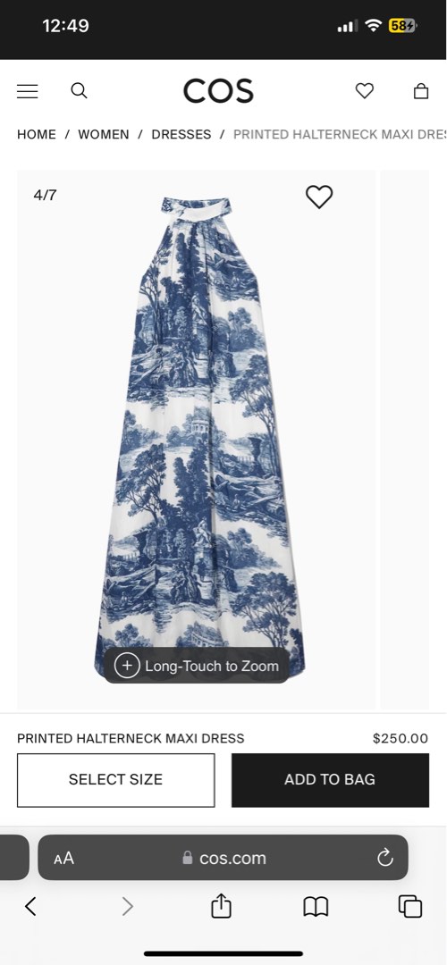 Cos, Women's Fashion, Dresses & Sets, Dresses on Carousell