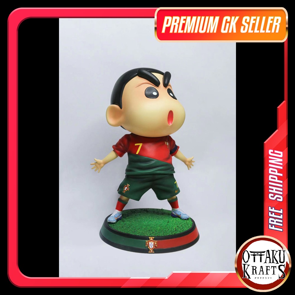 Crayon Shin Chan | Shinnosuke Nohara X Cristiano Ronaldo | Mian Hua ...