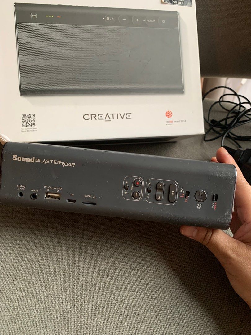 Creative Sound Blaster Roar, Audio, Portable Audio Accessories on Carousell