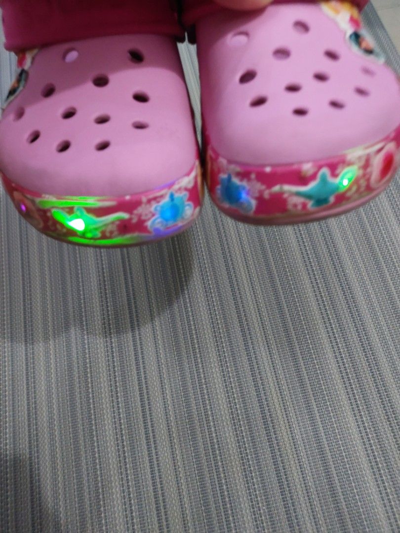 Crocs Light Up C10, Babies & Kids, Babies & Kids Fashion on Carousell