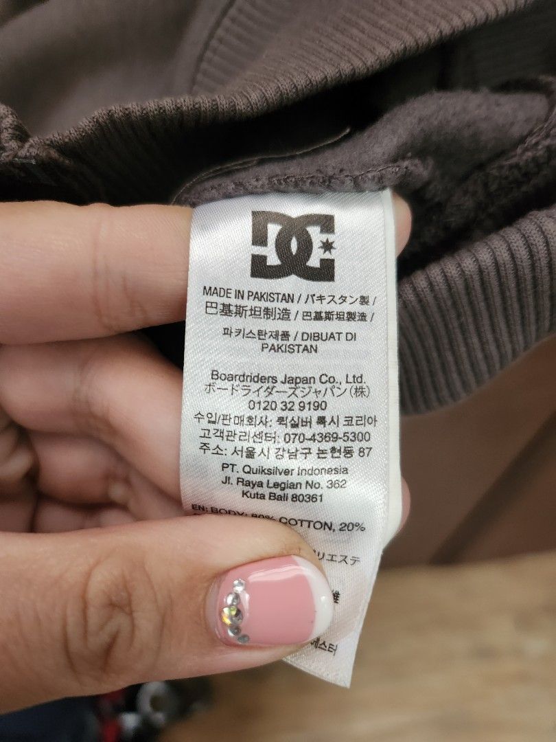 DC jacket star grey original, Fesyen Pria, Pakaian , Baju Luaran di ...