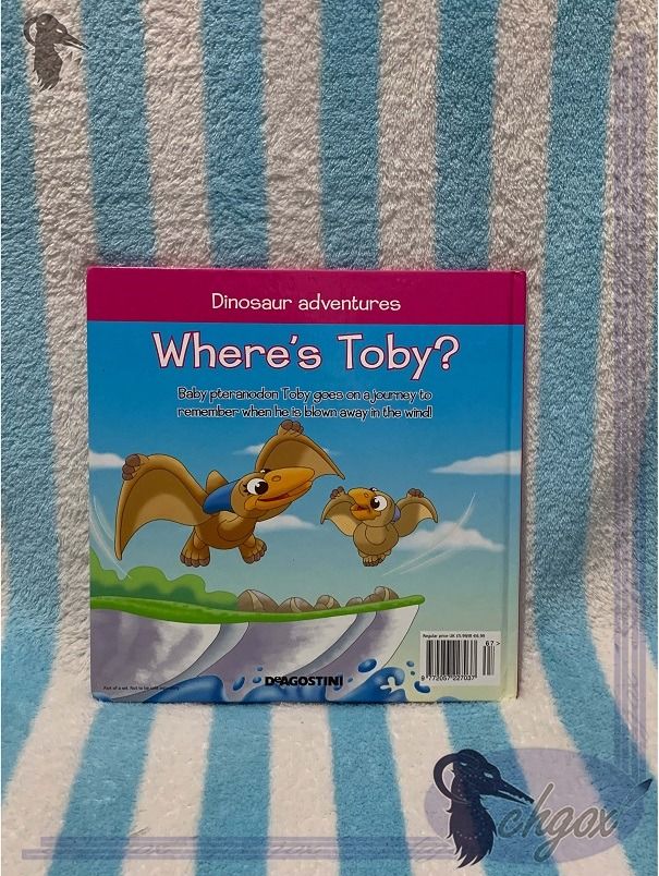 Deagostini - Dinosaur Adventures: Where's Toby | Hardbound | Childrens ...