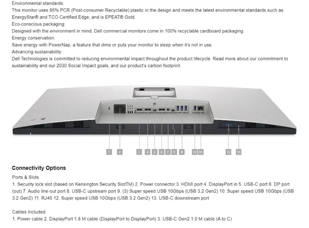 DELL Ultrasharp 27" 4K, Model U2723QE, Computers & Tech, Parts ...