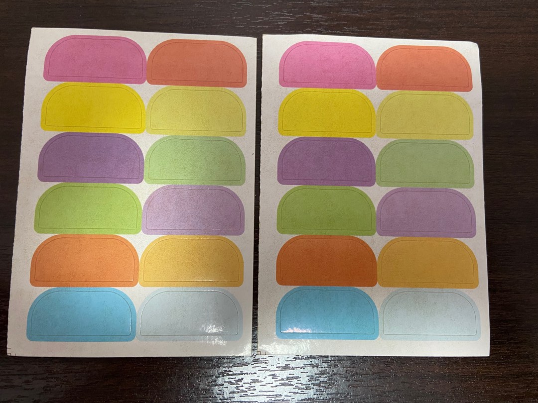 divider sticker, Hobbies & Toys, Stationery & Craft, Other Stationery ...