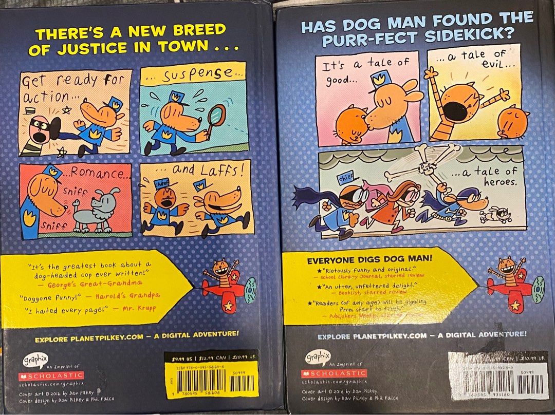 Dog Man Comics, Hobbies & Toys, Books & Magazines, Children's Books on ...