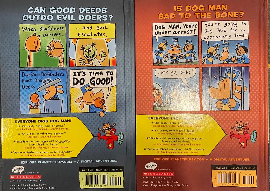 Dog Man Comics, Hobbies & Toys, Books & Magazines, Children's Books on ...