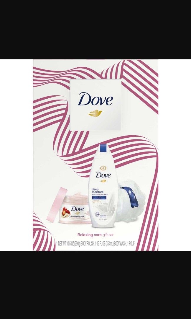 Dove Relaxing care gift set, Beauty & Personal Care, Bath & Body, Body ...