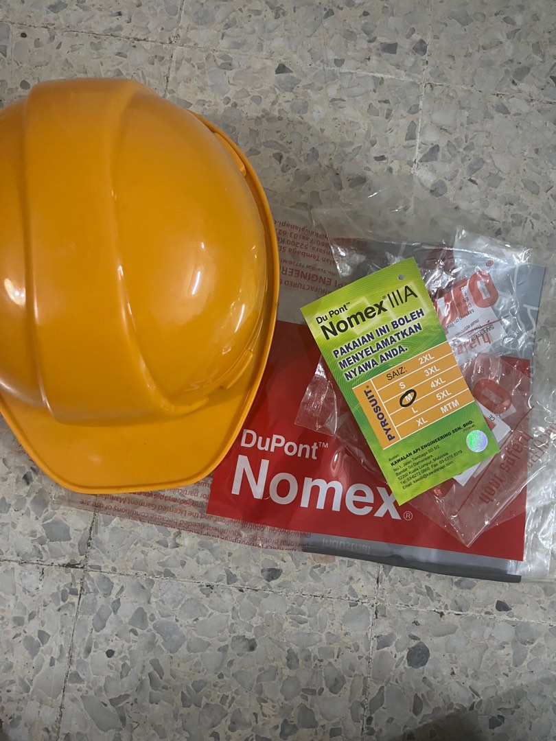 DuPont Nomex Safety Helmet, Men's Fashion, Watches & Accessories, Cap ...