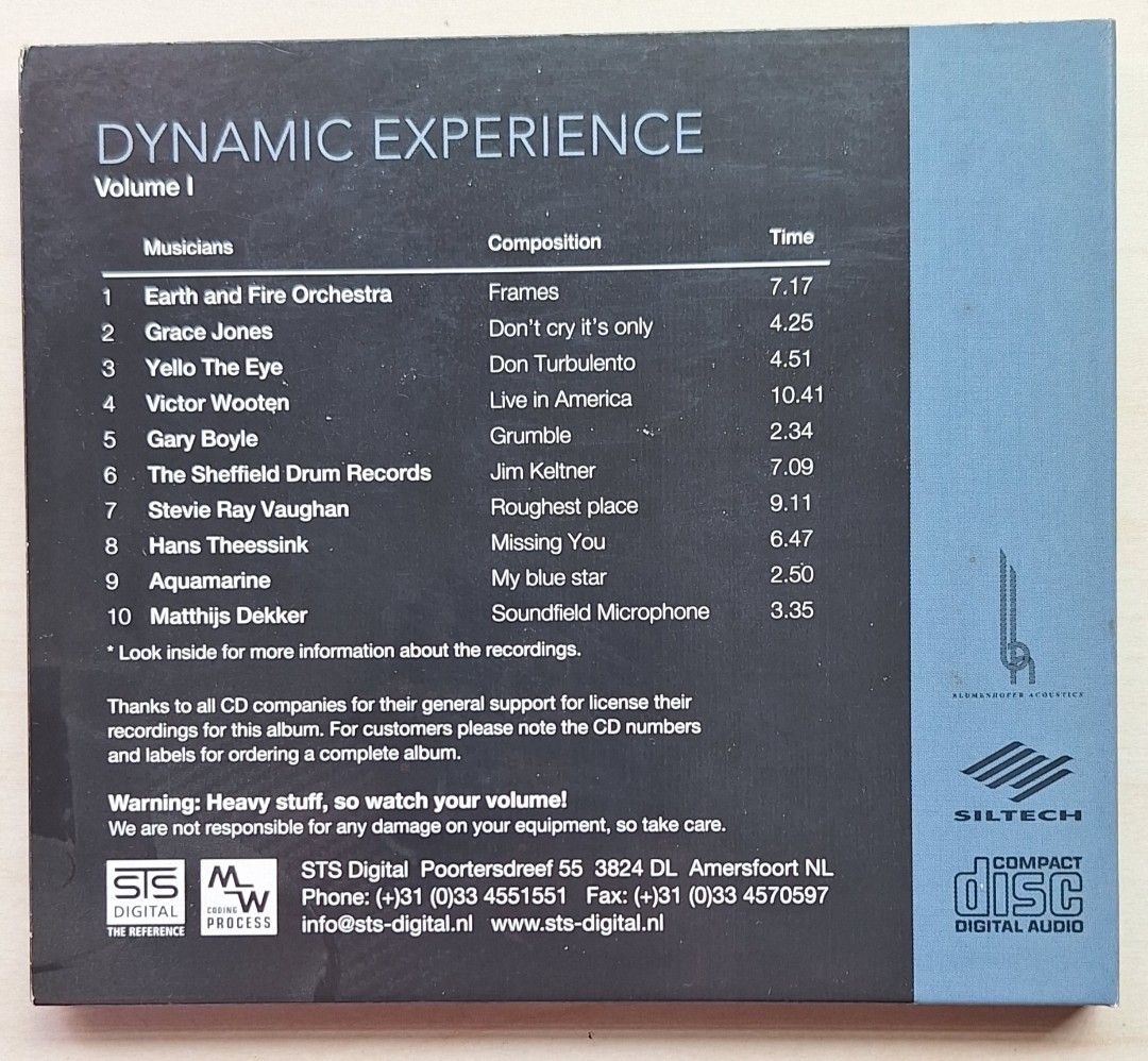 DYNAMIC EXPERIENCE V1, Hobbies & Toys, Music & Media, CDs & DVDs on ...