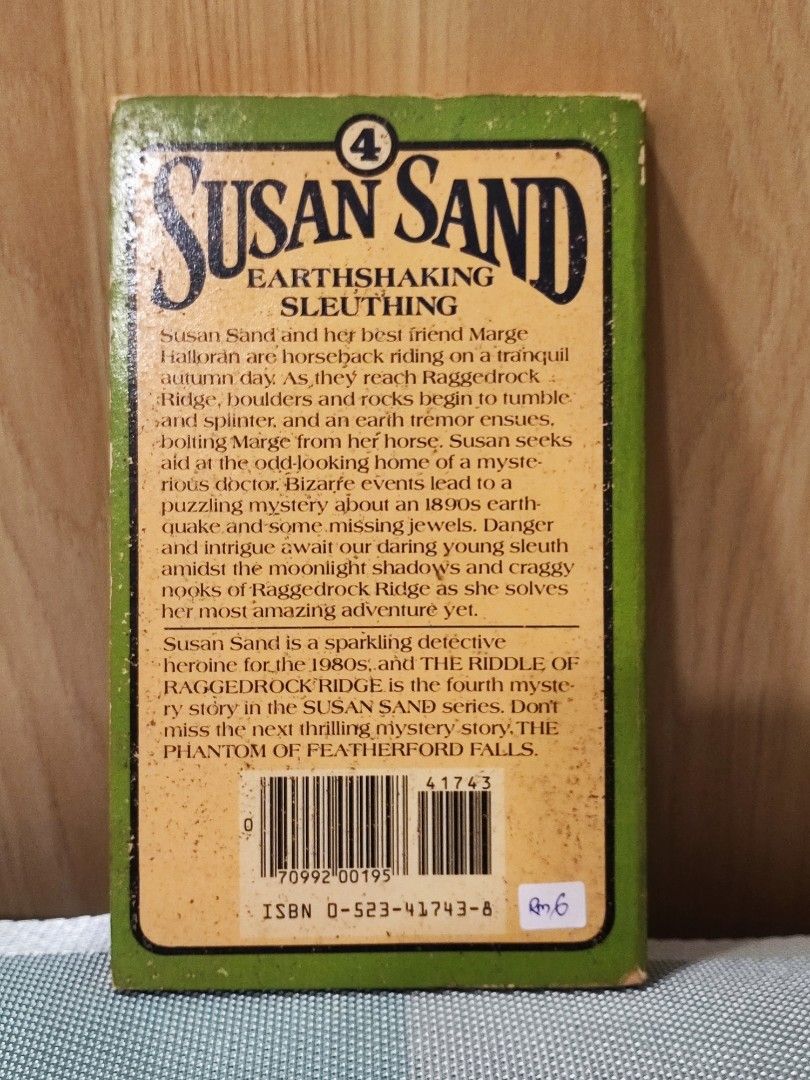 (ENG) Susan Sand : The Riddle Of Raggedrock Ridge, Hobbies & Toys ...