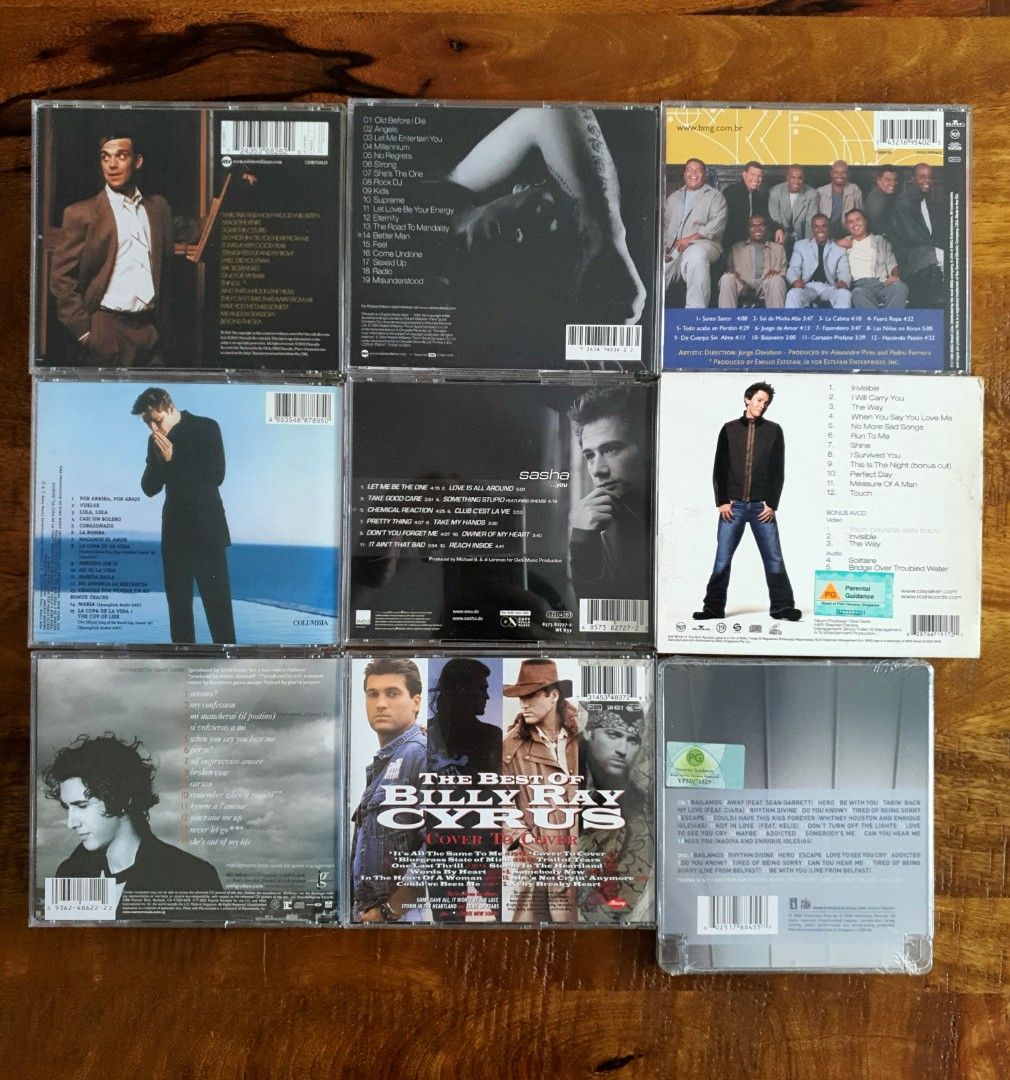 English CD albums by male artistes, Hobbies & Toys, Music & Media, CDs ...