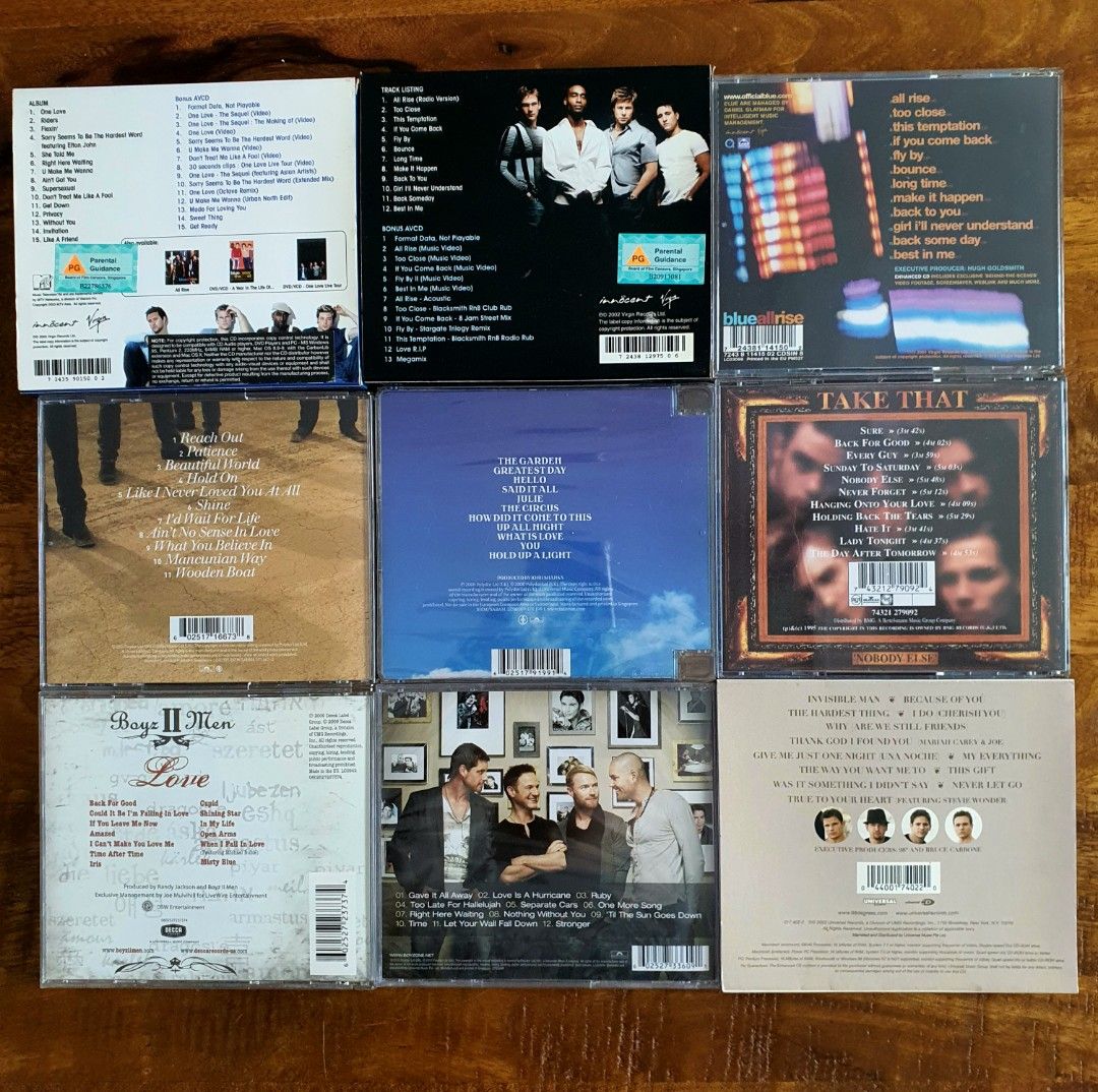 English CD albums by pop groups, Hobbies & Toys, Music & Media, CDs ...