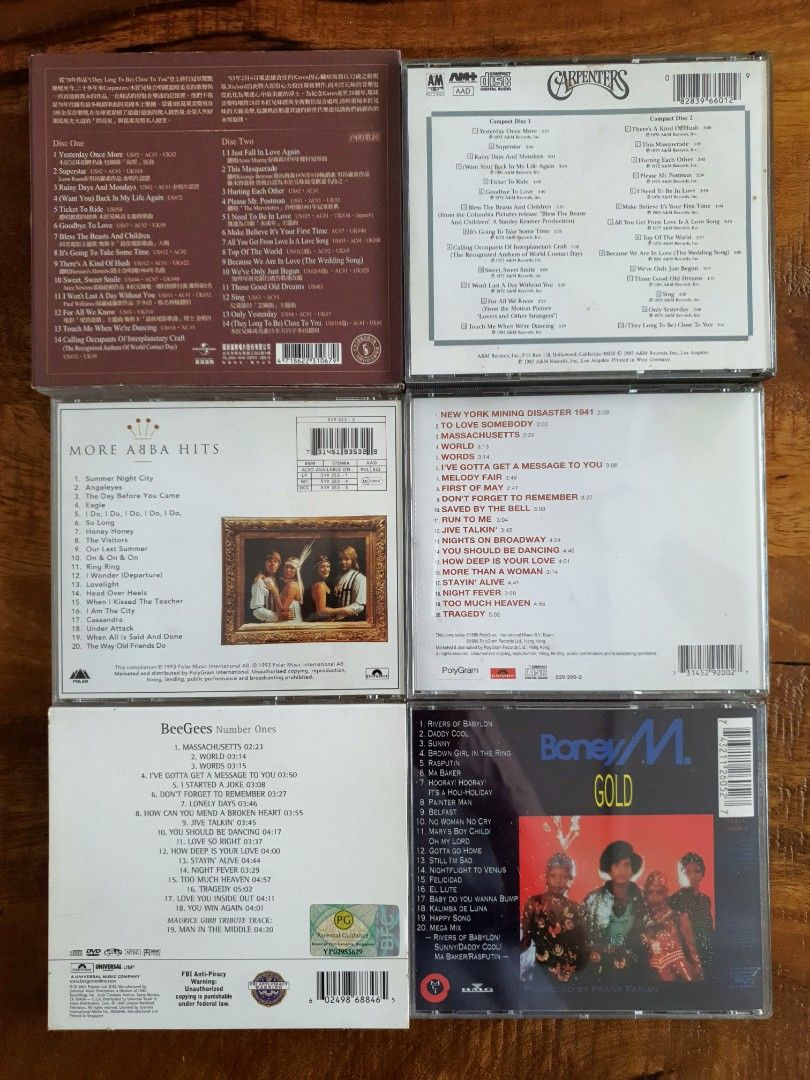 English CD albums by pop groups, Hobbies & Toys, Music & Media, CDs ...