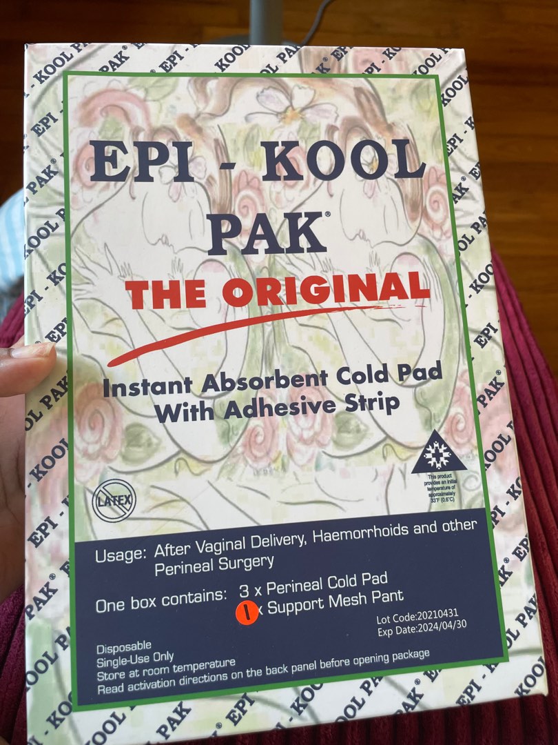 Epi Kool Pak perineal pad, Babies & Kids, Maternity Care on Carousell