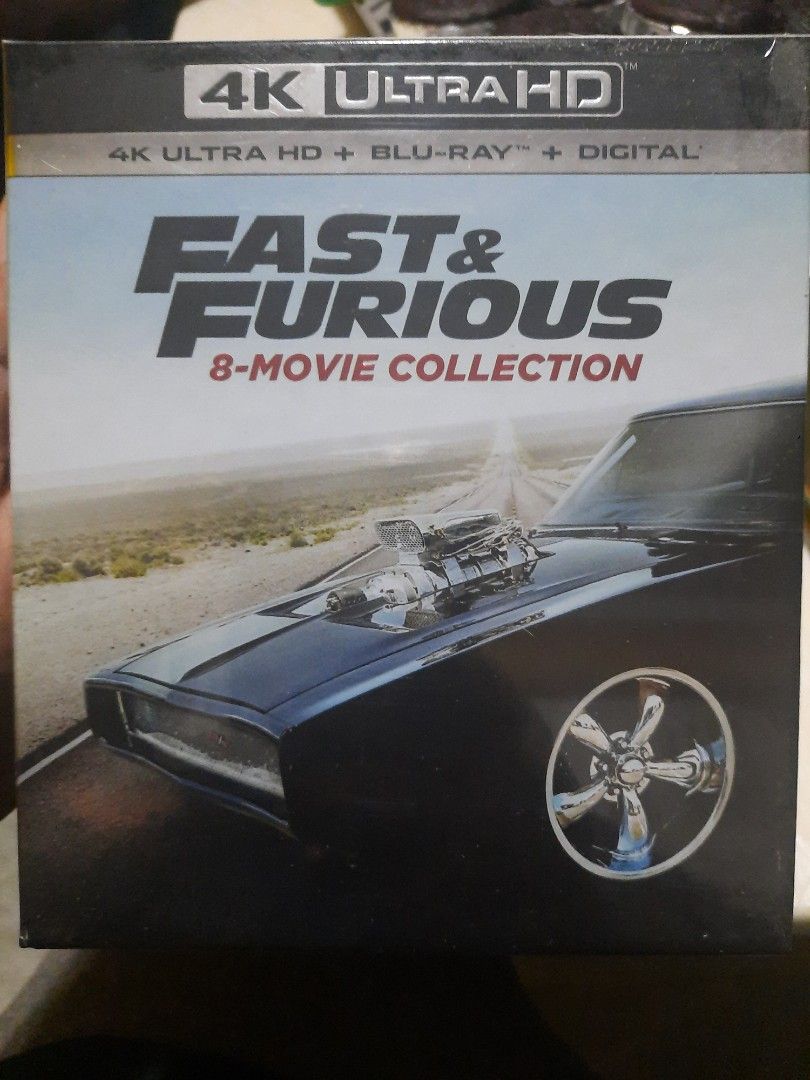 Fast and furious 4k 8 movie collection, Hobbies & Toys, Music & Media ...