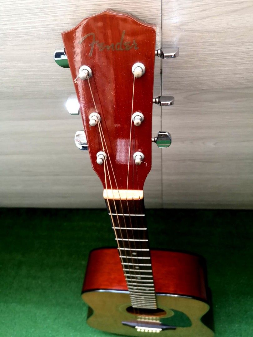 Fender DG 8 Nat - Semi Acoustic Electric Guitar, Hobbies & Toys, Music ...