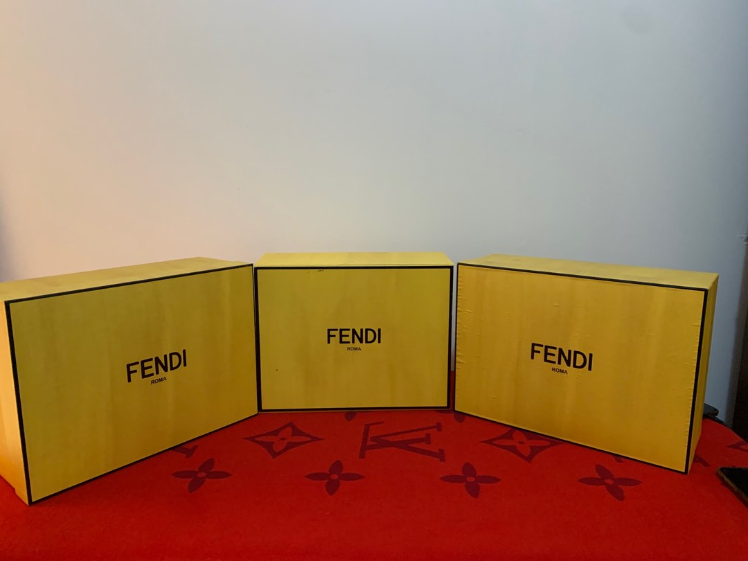 Fendi box, Luxury, Bags & Wallets on Carousell