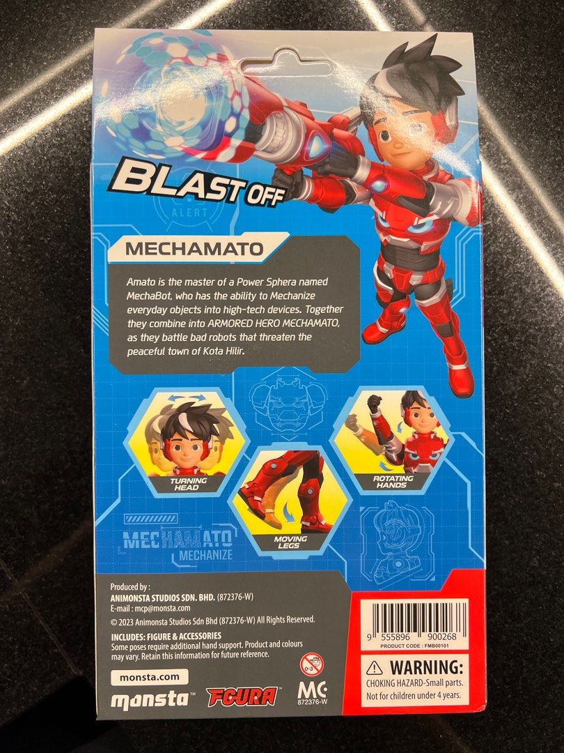 FGURA Mechamato with 36 Trading Cards, Hobbies & Toys, Toys & Games on ...