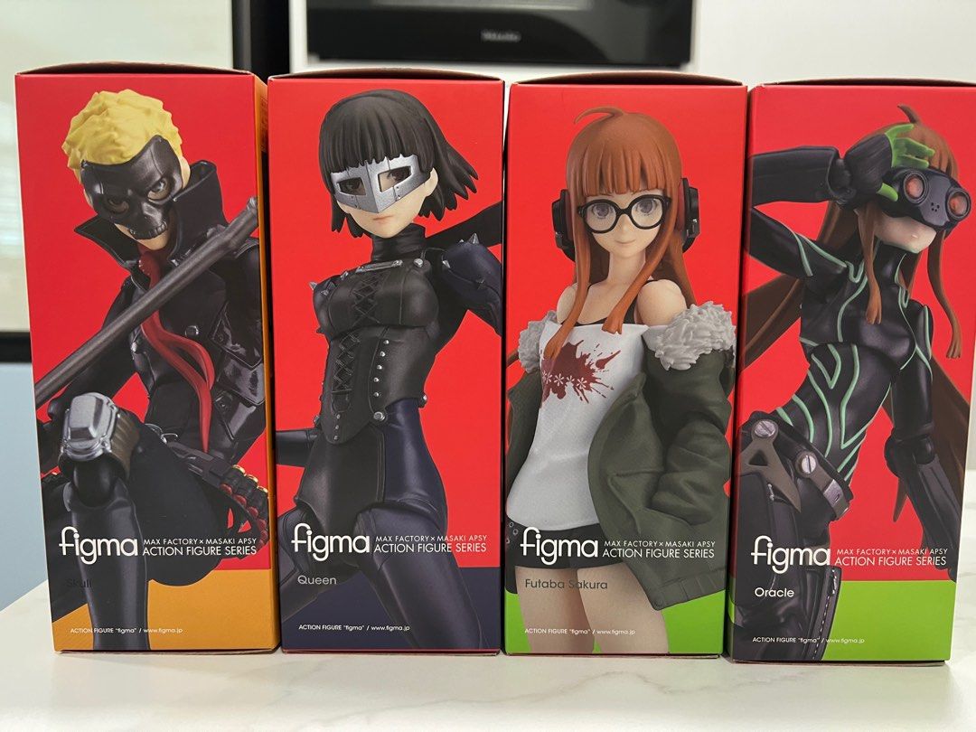 Figma Queen Skull Futaba Oracle Persona 5 Animation 417 433 434 464 ...