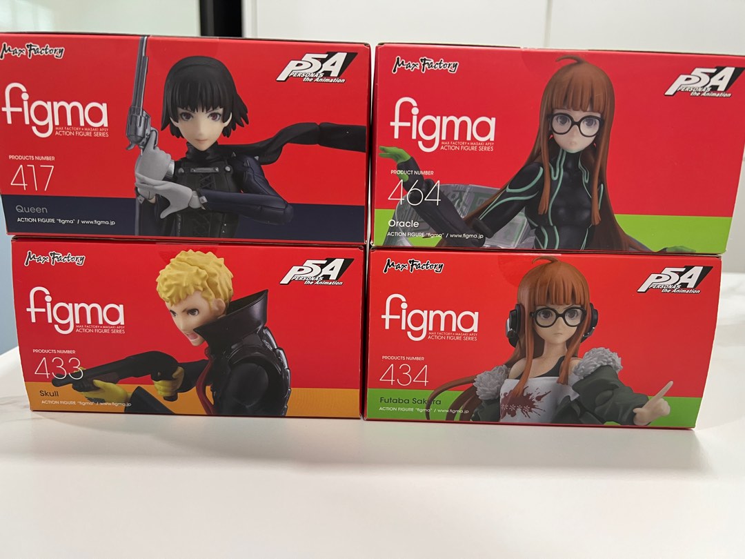 Figma Queen Skull Futaba Oracle Persona 5 Animation 417 433 434 464 ...