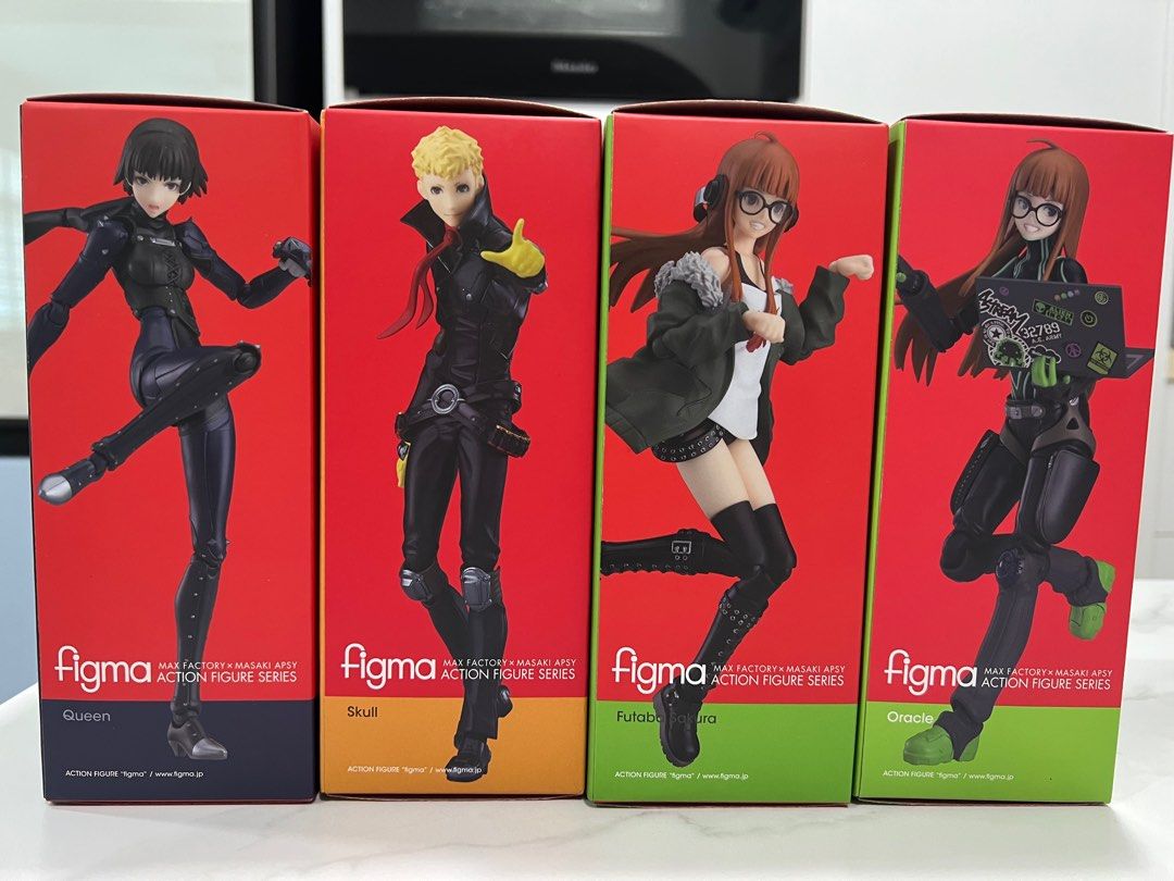 Figma Queen Skull Futaba Oracle Persona 5 Animation 417 433 434 464 ...