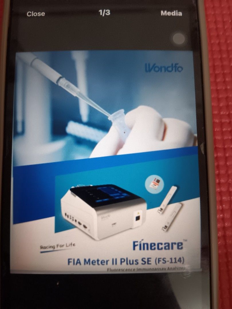 Finecare fia meter II plus, Computers & Tech, Office & Business ...