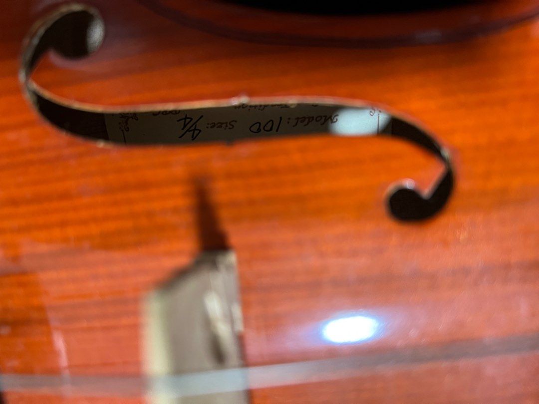 Fixed price Violin eurostring brand with 2 books, Hobbies & Toys, Music ...