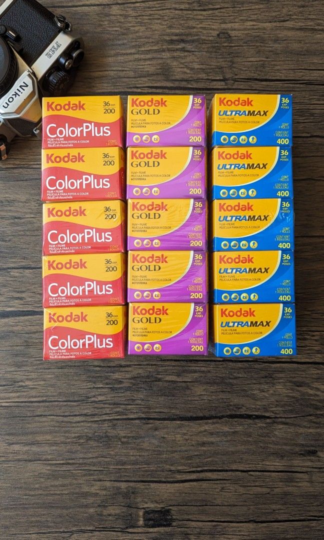 Fresh Kodak Films, Photography, Photography Accessories, Other ...