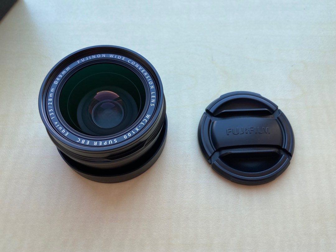 Fujifilm WCL-X100 wide conversion lens, Photography, Lens & Kits on Carousell