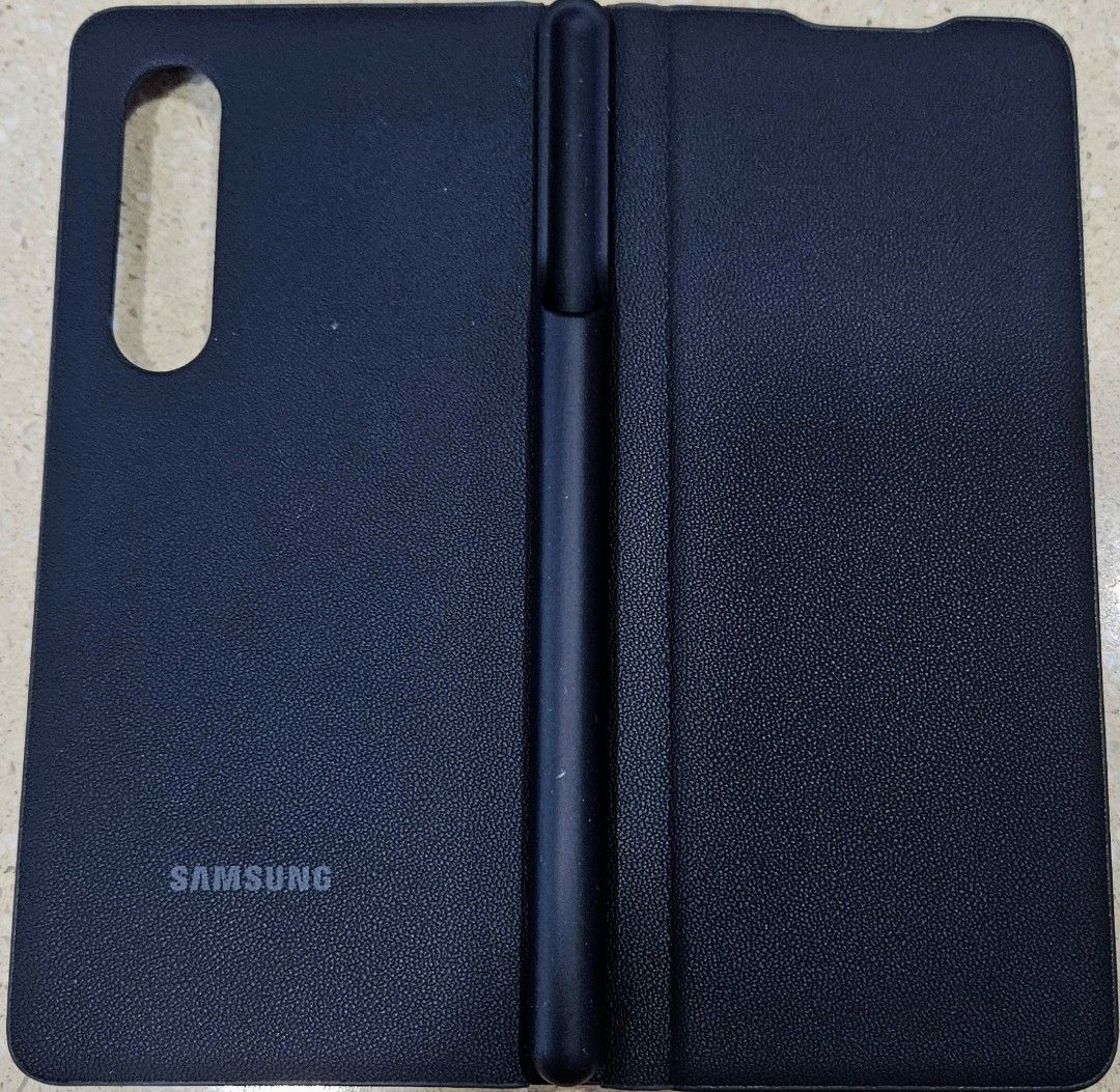 Galaxy Z Fold3 Samsung original case(no S pen), Spigen case SP760 ...