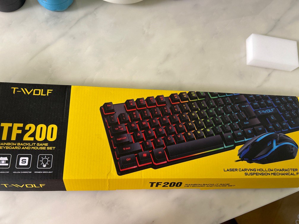 Gaming Keyboard Rgb Computers And Tech Parts And Accessories Computer Keyboard On Carousell